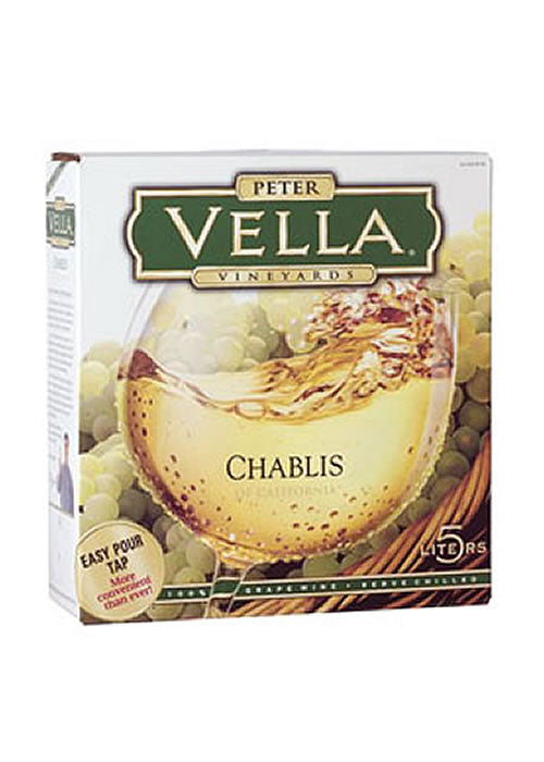 Peter Vella Chablis 5L Box Wine | Crisp California White – The Liquor Barn