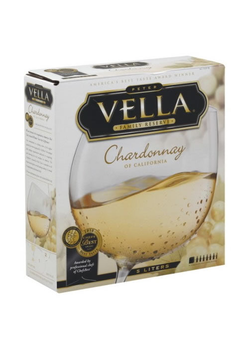 Peter Vella Chardonnay 5L | California Box Wine – The Liquor Barn