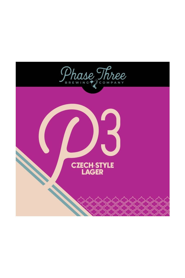 Phase Three P3 Czech-Style Pilsner 4Pk – Liquor Barn