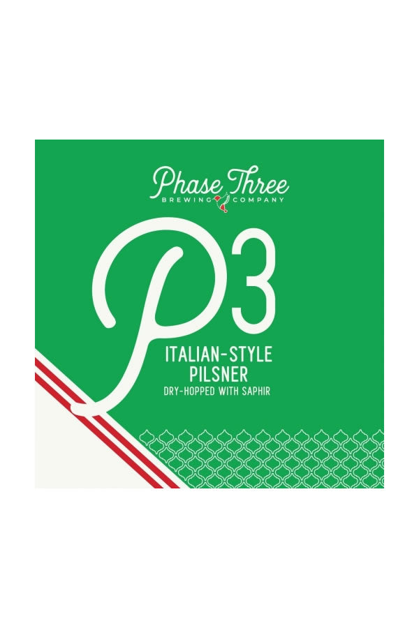 Phase Three P3 Italian-Style Pilsner 4Pk – Liquor Barn