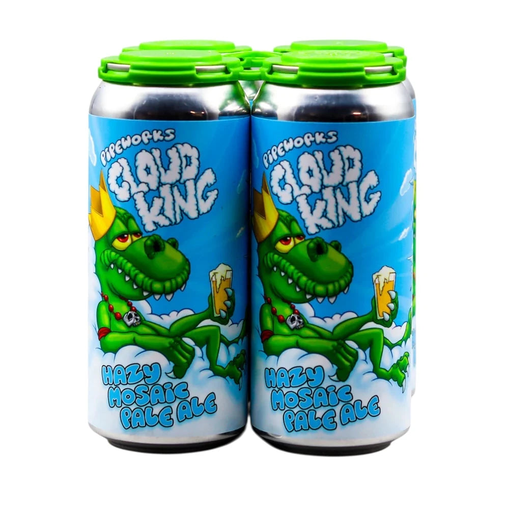 Pipeworks Cloud King 4-Pack | Hazy Pale Ale from Chicago – The Liquor Barn