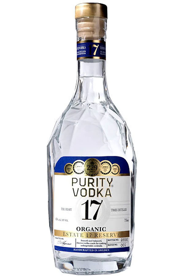 Purity Estate Reserve Organic Vodka 17 750ML | Swedish – The Liquor Barn