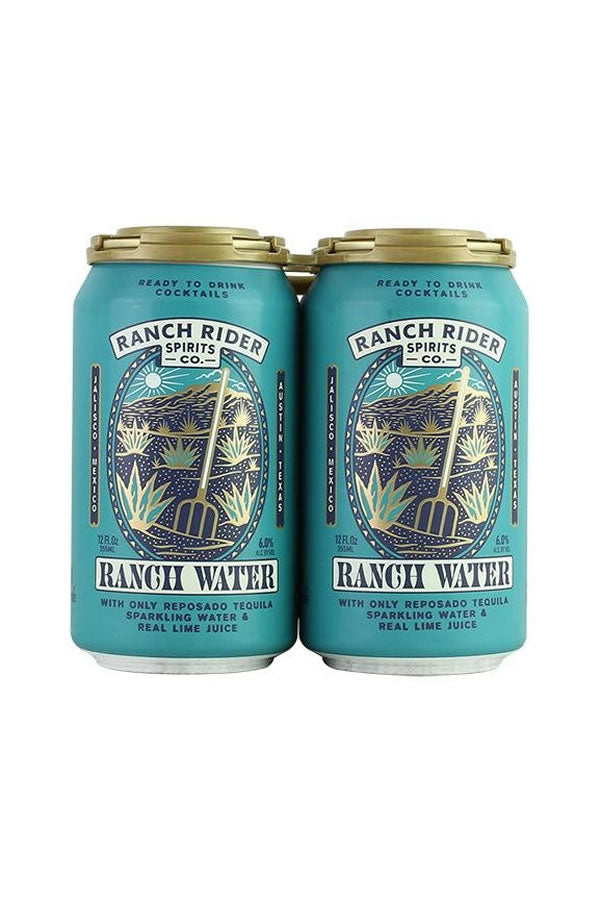 Ranch Rider Ranch Water 4Pk 12oz Cans | Reposado Tequila RTD – The ...