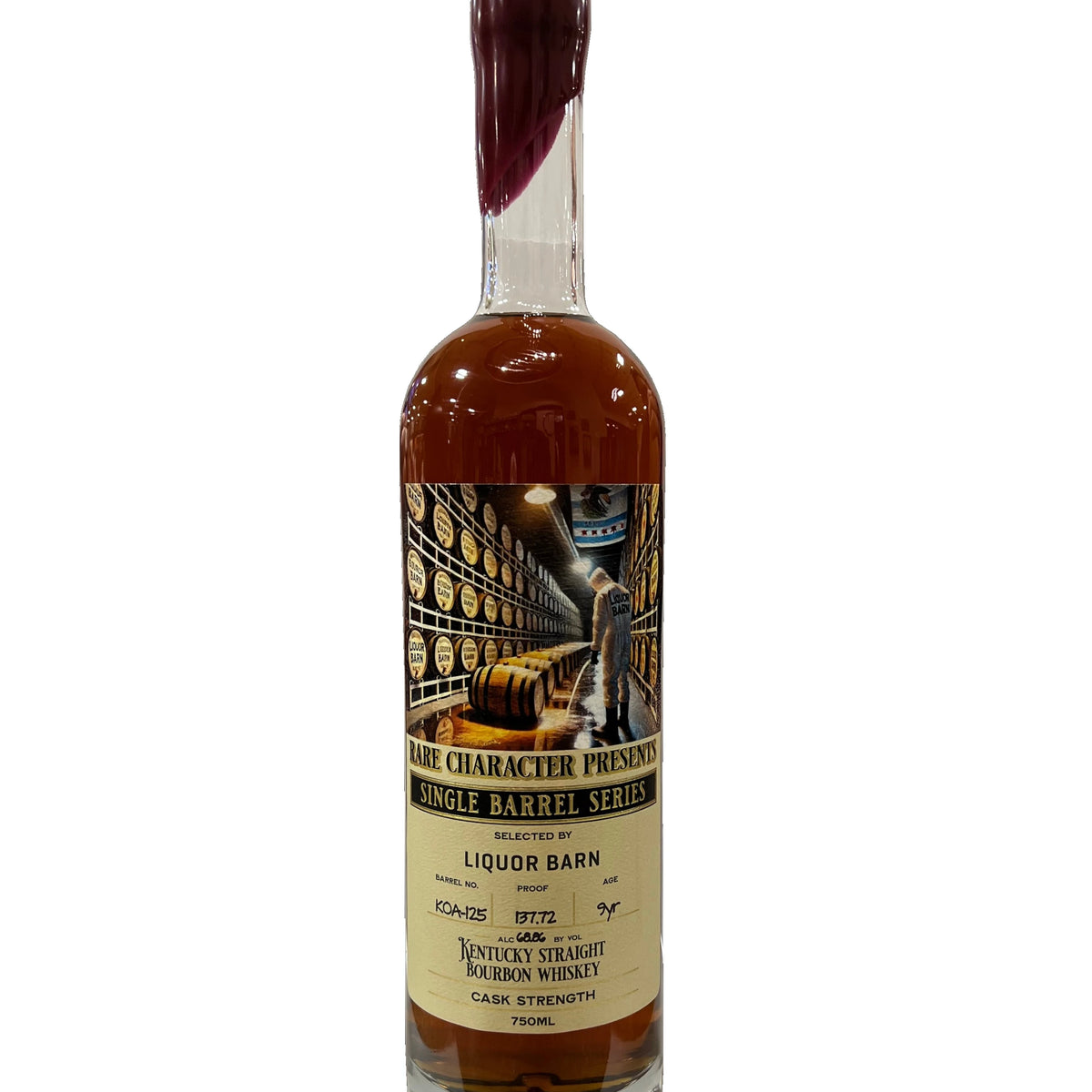 Rare Character Liquor Barn Single Barrel KOA-125 9