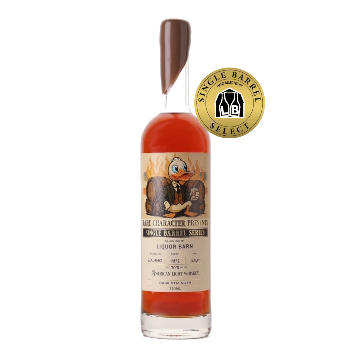 Rare Character Liquor Barn Single Barrel 20L‑540 20 Year American Light ...