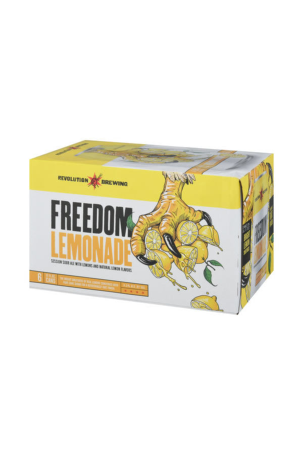 Revolution Freedom Lemonade 6-Pack | Chicago Sour Ale – The Liquor Barn