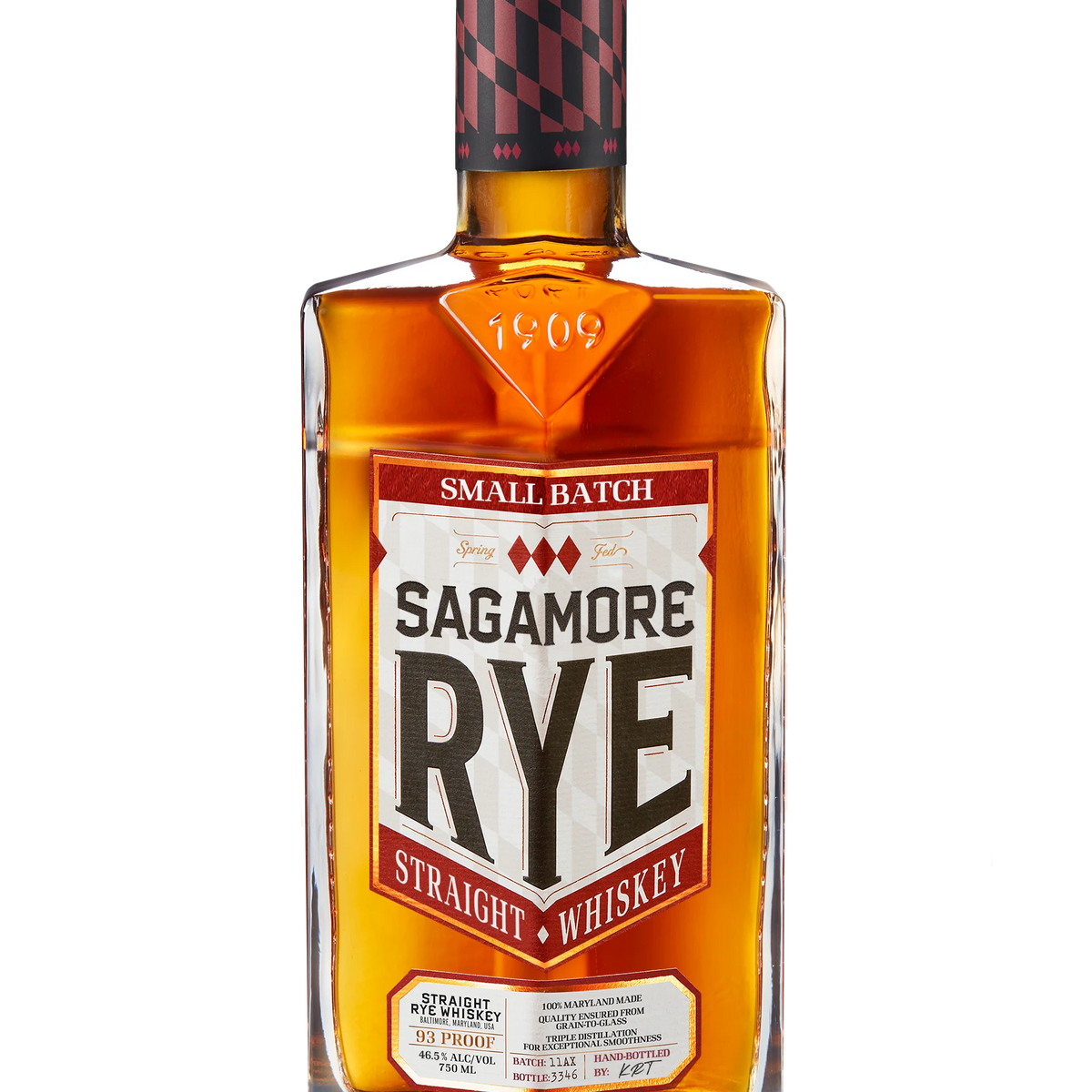 Sagamore Spirit Straight Rye Whiskey 750ML – The Liquor Barn
