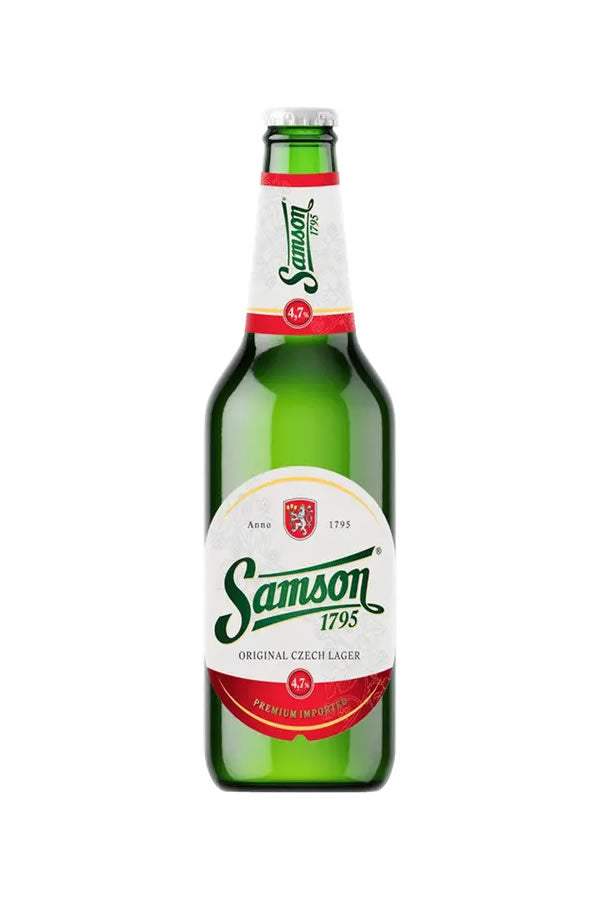 Samson 1795 Original Czech Lager 6Pk | Award-Winning Brew – The Liquor Barn