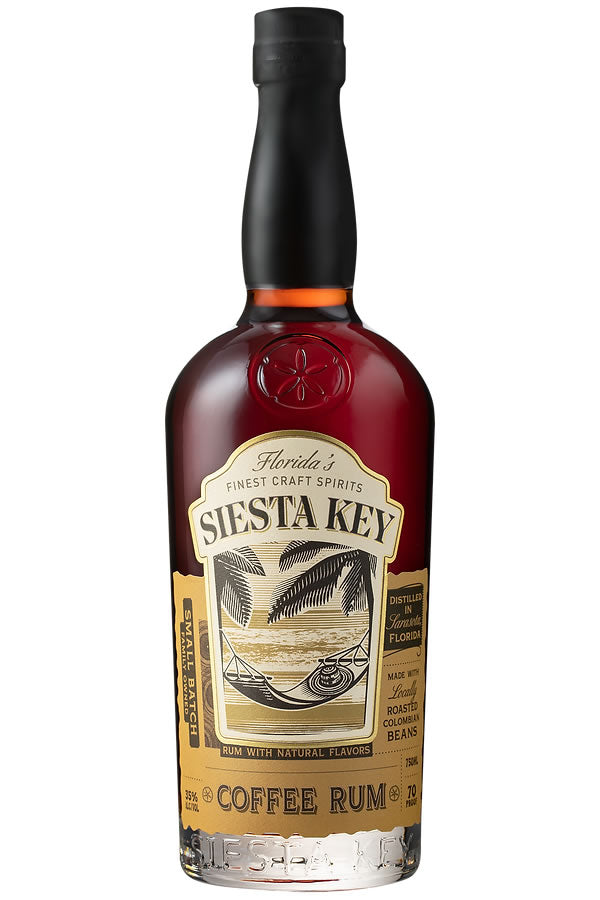 Siesta Key Coffee Rum 750ML | Cold-Brewed Colombian Coffee – The Liquor ...
