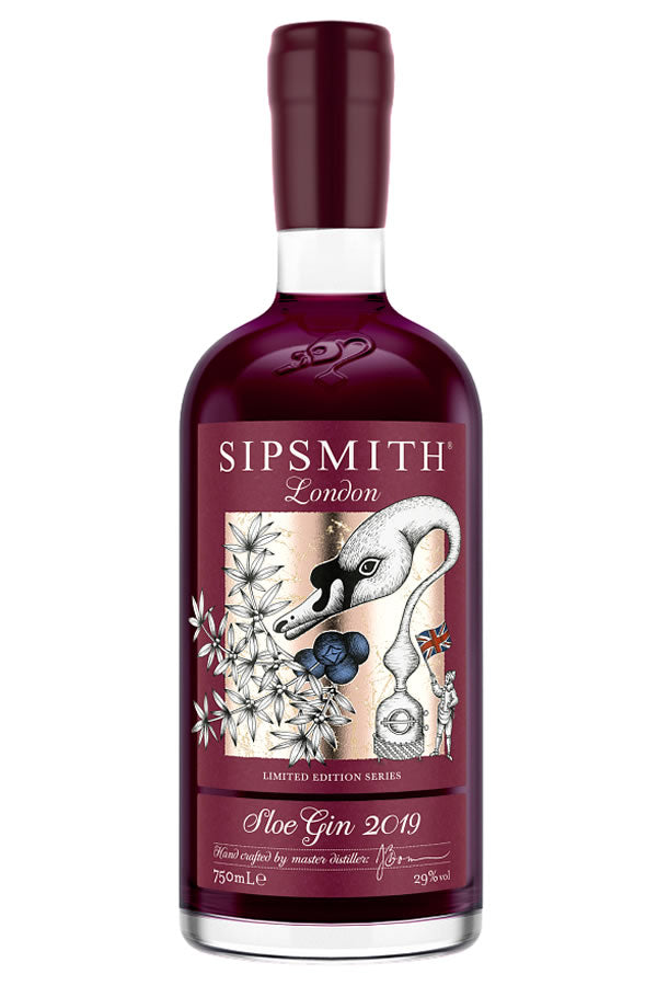 Sipsmith Sloe Gin 750ML | Wild Sloe Berry London Gin – The Liquor Barn
