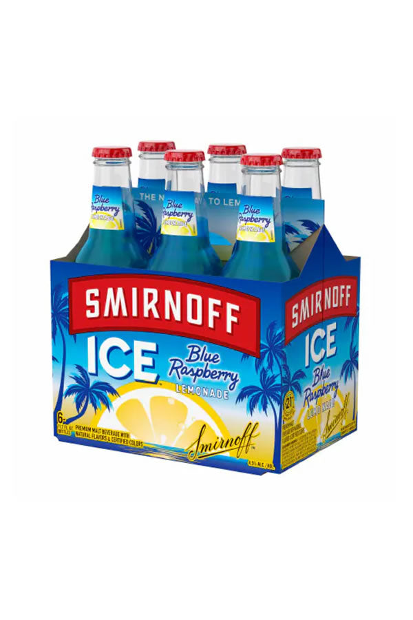 Smirnoff Ice Blue Raspberry Lemonade 6Pk – The Liquor Barn