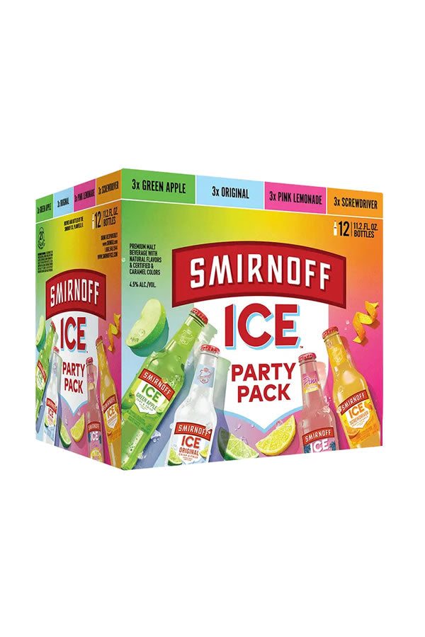 Smirnoff Ice Party Pack Variety 12Pk – The Liquor Barn
