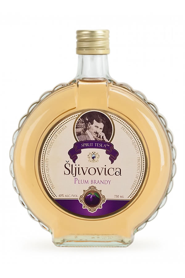 Spirit Tesla Slivovitz 750ML | Serbian Plum Brandy – The Liquor Barn