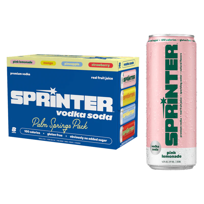 Sprinter Vodka Seltzer Palm Springs – Kendall Jenner’s Crisp Tropical ...