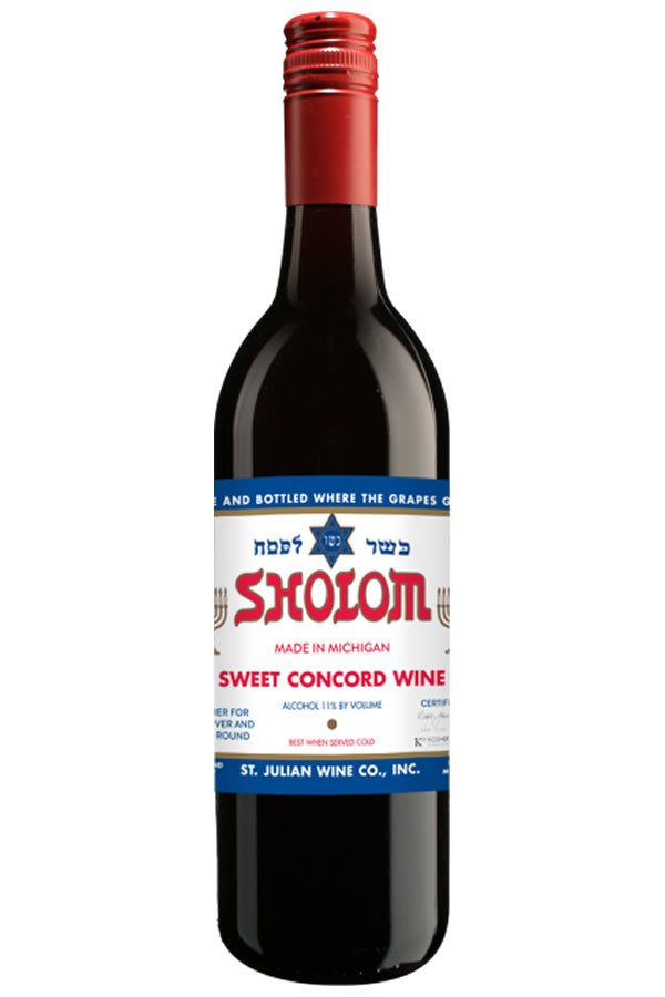 St. Julian Sholom Kosher Wine 750ml | Michigan Concord – The Liquor Barn
