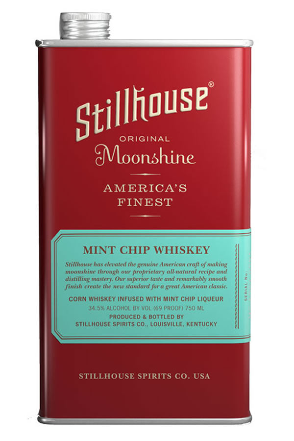 Stillhouse Mint Chip Moonshine Whiskey 750ML – Liquor Barn