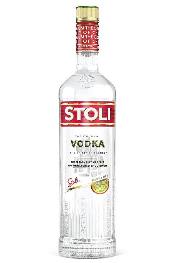 Stoli Vodka 1L | Award-Winning Latvian Wheat & Rye Vodka – The Liquor Barn