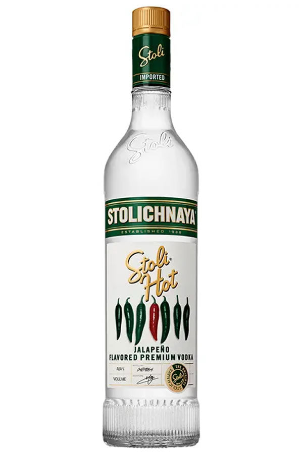 Stoli Hot Vodka 750ML | Jalapeño Spiced Latvian Vodka – The Liquor Barn