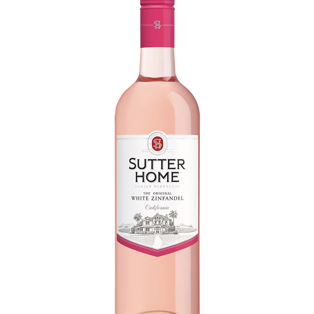 Sutter Home White Zinfandel 750ml | The Original White Zin – The Liquor ...