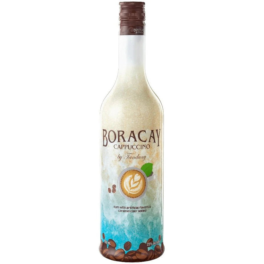 Tanduay Boracay Cappuccino – Filipino Coffee Rum Liqueur with Creamy ...