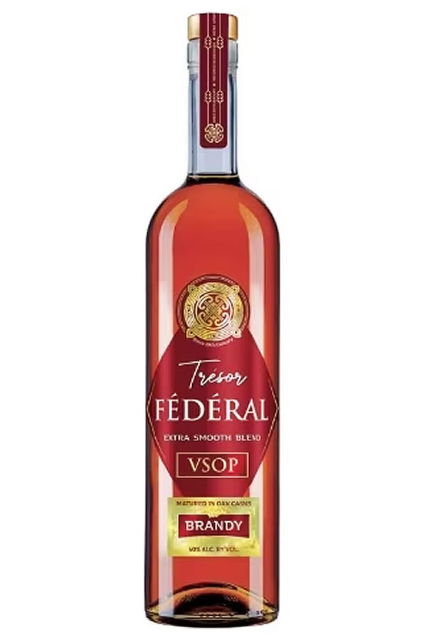 Tresor Federal VSOP Brandy 750ML | Moldovan Grape Brandy – The Liquor Barn