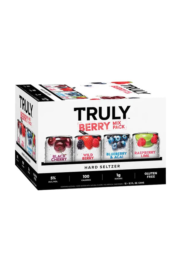 Truly Berry Hard Seltzer Variety 12Pk | Real Fruit Juice – The Liquor Barn