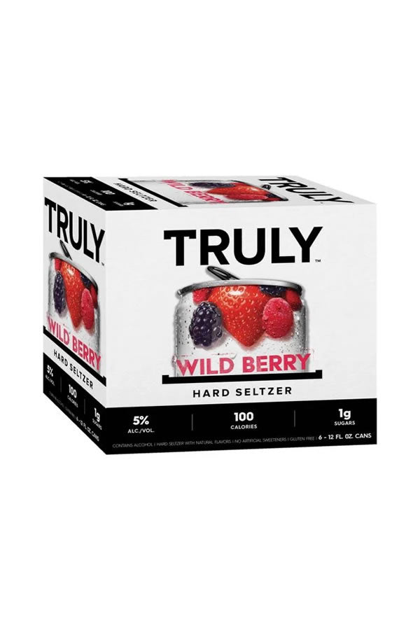 Truly Wild Berry Seltzer 6-Pack | Crisp 5% ABV Hard Seltzer – The ...