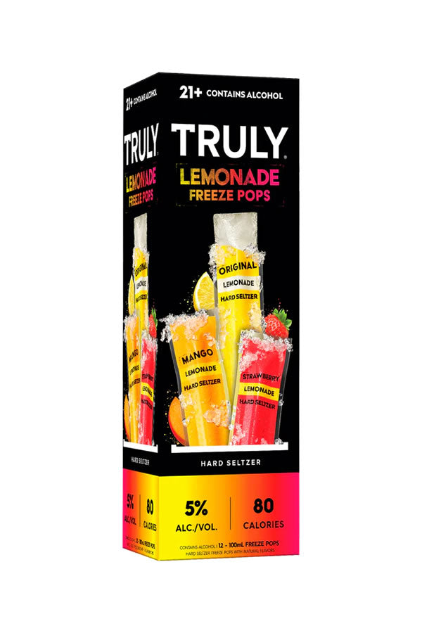 Truly Lemonade Freeze Pop 12Pk – The Liquor Barn