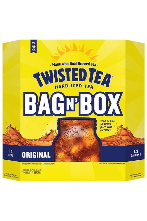 Twisted Tea Party Pouch 5L | Hard Iced Tea Bag-in-Box – The Liquor Barn