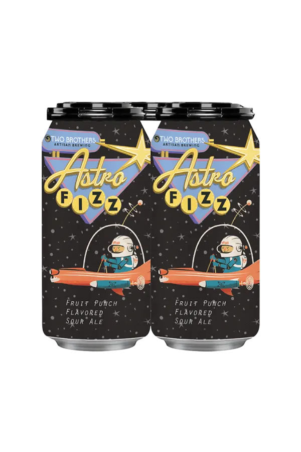 Two Brothers Astro Fizz 4-Pack | Illinois Fruit Punch Sour – The Liquor ...