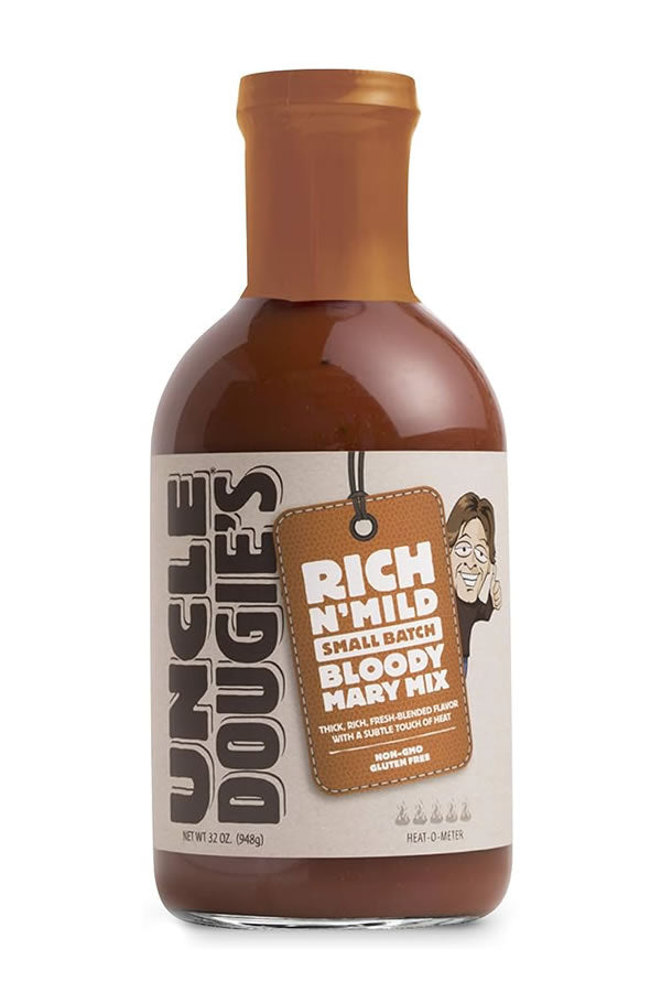 Uncle Dougie's Rich N Mild Bloody Mary Mix 32oz | Small-Batch – The ...