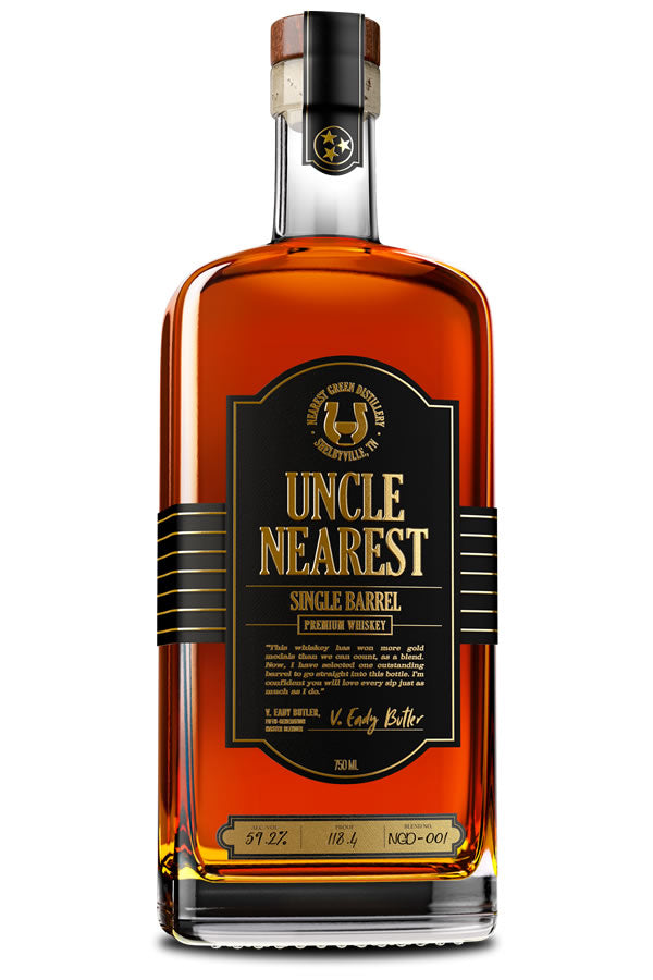Uncle Nearest Single Barrel Whiskey 750ML – The Liquor Barn