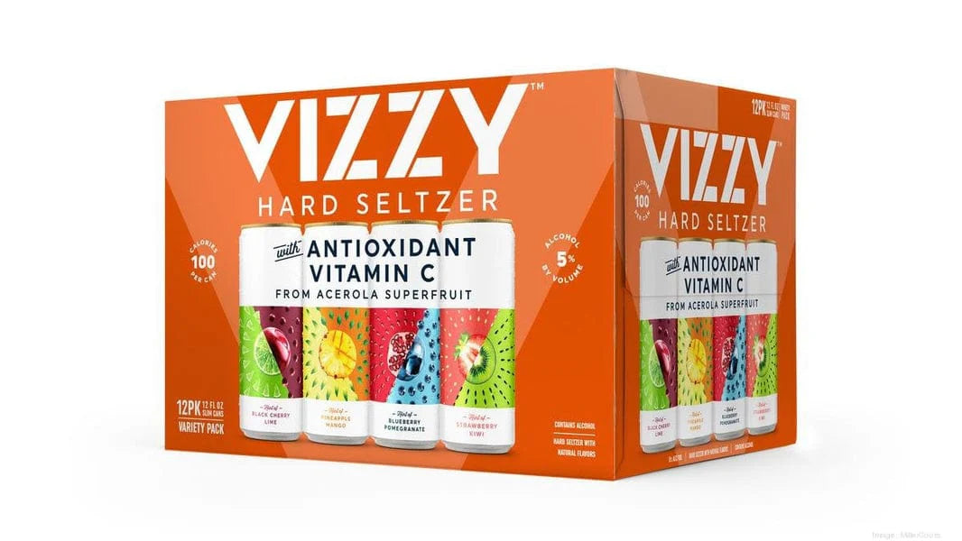 Vizzy Hard Seltzer Variety 12Pk 12oz | Vitamin C Seltzer – The Liquor Barn