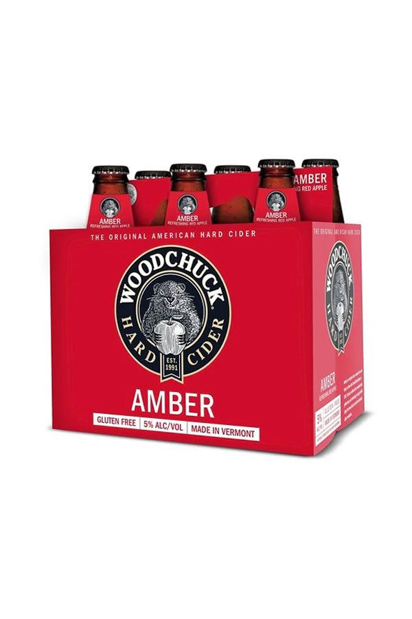 Woodchuck Amber 6 Pack | Gold Medal Vermont Hard Cider – The Liquor Barn