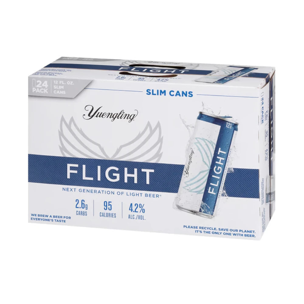 Yuengling Flight 24PK Cans 12oz | Light Lager 4.2% ABV – The Liquor Barn