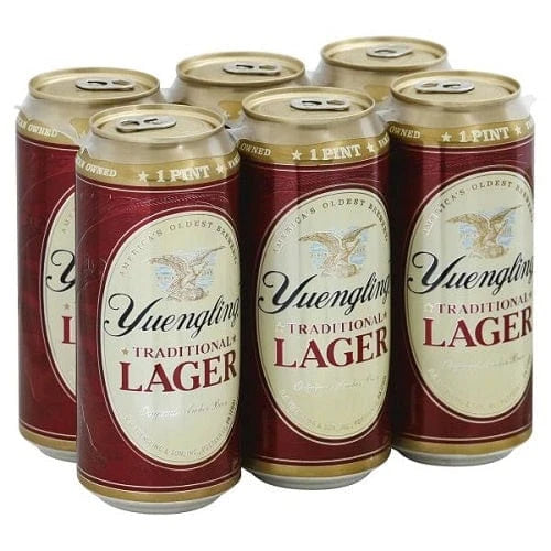 Yuengling Traditional Lager 6Pk Cans | Amber Lager Est. 1829 – The ...