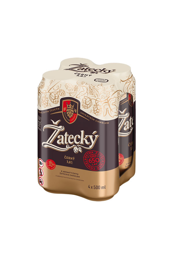 Zatecky Cerny 4Pk – The Liquor Barn