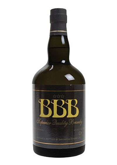 BBB Kosher Brandy 750ml | Binyamina Israeli Grape Brandy – The Liquor Barn