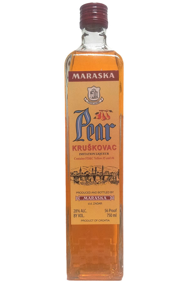 Maraska Kruskovac 750ML – Sweet Croatian Pear Liqueur – The Liquor Barn