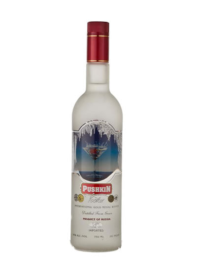 Pushkin Vodka 750ML | Five-Times Distilled South African – The Liquor Barn