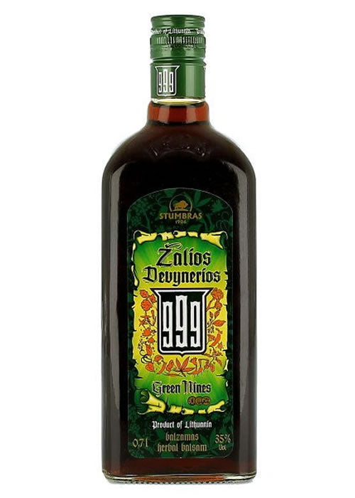 Stumbras Green Nines 999 750ML – The Liquor Barn